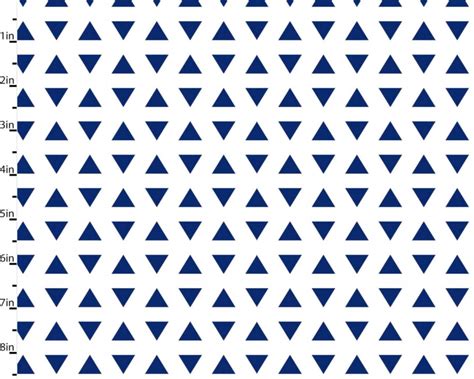 Geo Set Navy Triangles From 3 Wishes Fabric Etsy