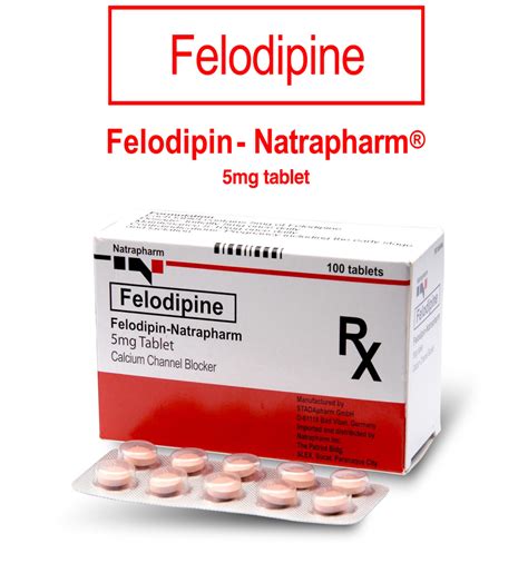 Felodipin Felodipine 5mg 100 Tablets Think Health