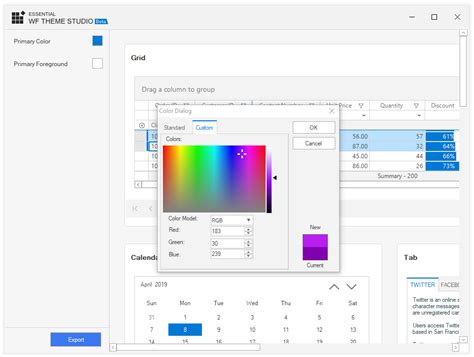 Introducing Theme Studio For Syncfusion WinForms Controls Syncfusion Blogs