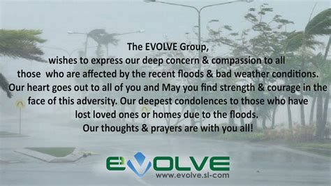 Evolve Extremeweather Lka Floods Evolve Evolve Technologies Pvt Limited