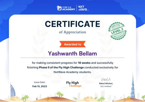 Yashwanth Bellam On Linkedin Ccbp Nxtwave