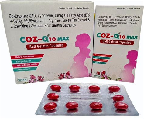 Coenzyme Q10 Omega 3 Fatty Acid Lycopene L Arginine L Carnitine L