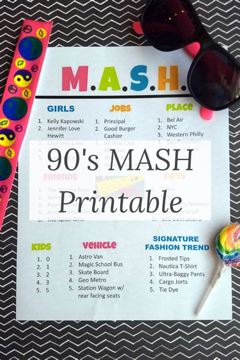Mash Game 90s Web This 90s Mash Game Will Reveal What Matters To You