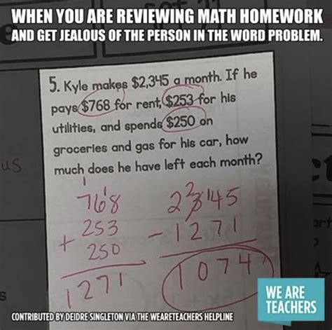 Math Word Problem Memes Math Word Problems Math Joke Ts Pin