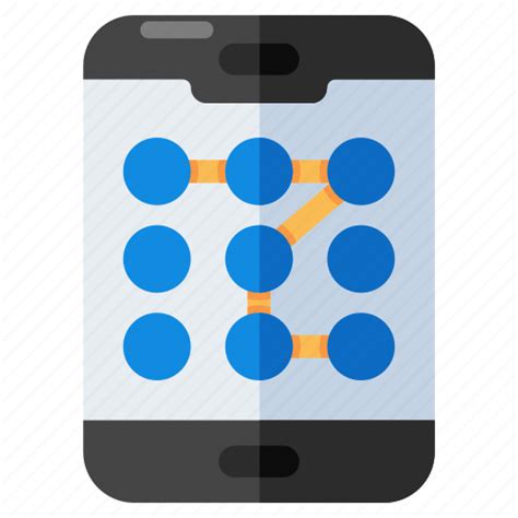 Swipe Lock Pattern Lock Password Passcode Security Icon Download