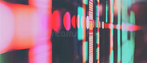 Vibrant Abstract 3d Bar Graphs Illustrating Data Analysis And Fluctuations Over Time Stock