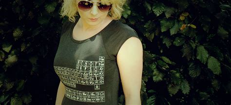 Womens T Shirt Typographic Periodic Table Uchi Clothing