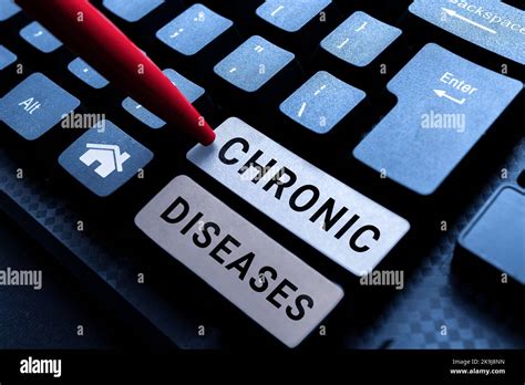 Text Sign Showing Chronic Diseases Conceptual Photo Sourcing And