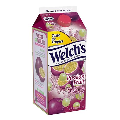 Welchs Passion Fruit Cocktail Juice Shop Juice At H E B