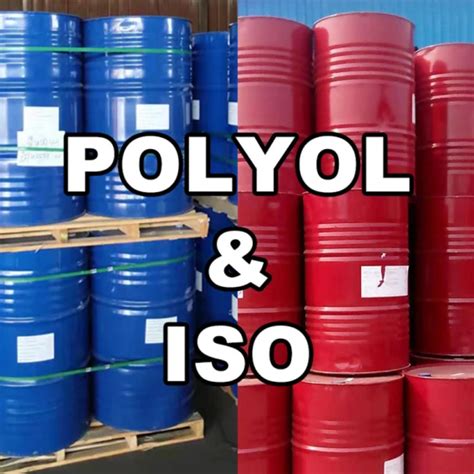 Foam Chemicals Blend Polyether Polyol And Isocyanate For Spray Foam