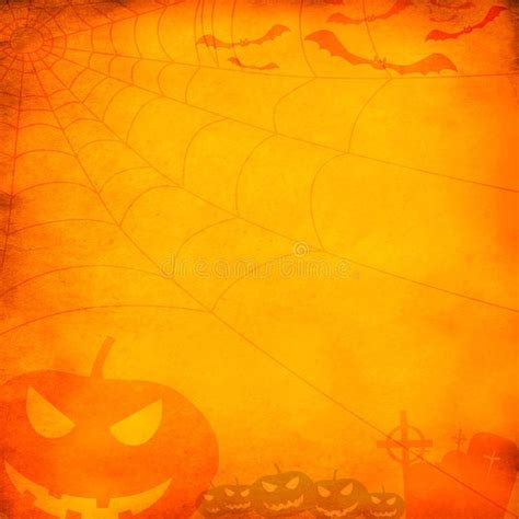 Grunge Orange Halloween Background Halloween Hintergründe
