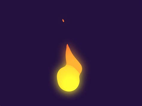 Cartoon Flames After Effects : I applied the motion to a null object, and then attached the ...