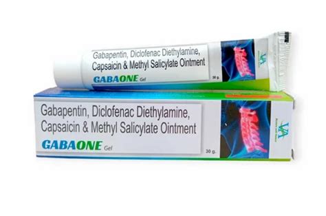 Gabaone Gabapentin Diclofenac Diethylamine Capsaicin Methyl Salicylate Ointment Gel At ₹ 245