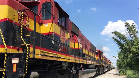 Kcsm Sd60 3800 3802 Y 3828 Servicio De Patio Ymy14 Youtube