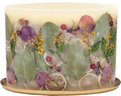 Lemon Blossom And Lychee Rosy Rings 2 Wick Large Oval 300 Hour Limited E