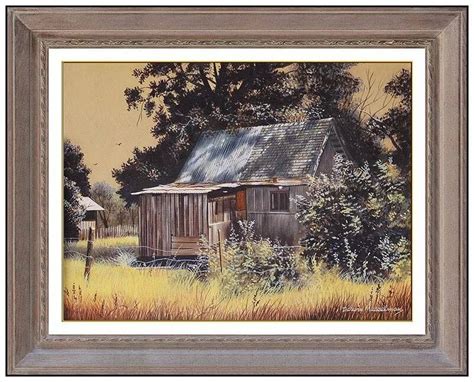 Darwin Musselman Original Oil Painting On Canvas Signed Framed