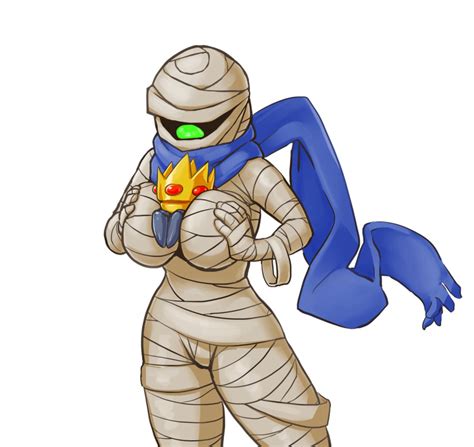 Rule 34 1girls Bandage Between Breasts Crown Cyclops Fatmanass Female Female Only Green Eyes