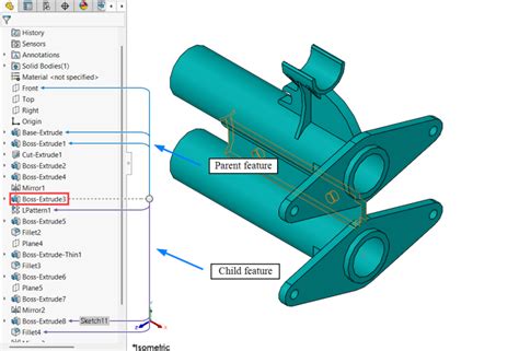 Featuremanager Design Tree Tips And Tricks In Solidworks Part 2