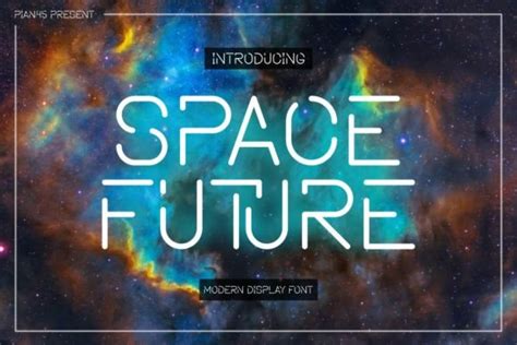 Space Future Font Fonts Free Downloads