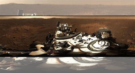 Nasa Releases Panoramic View Of Mars Rover Landing Site Telangana Today