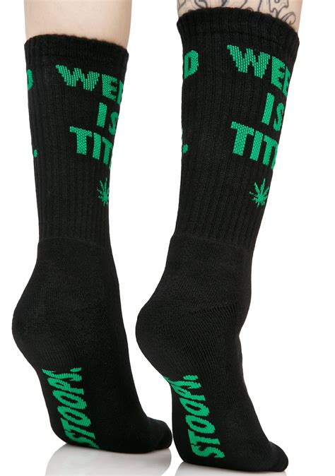 Weed Is Tite Crew Sock Dolls Kill
