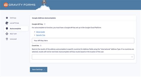 Gravity Forms Address Autocomplete Gravity Perks Gravity Wiz