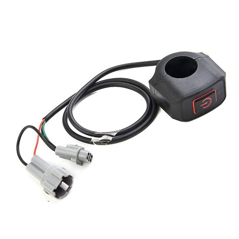 Plug And Play Headlight Onoff Switch Button Motorcycle Switches Bullet Connector For Sur Ron