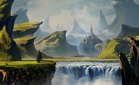 Dark Fantasy Landscape Art