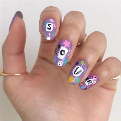 Olivia Rodrigo Inspired Nails Nails Nail Art Olivia