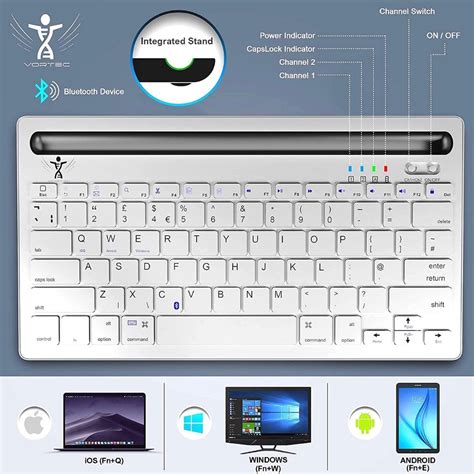 Multi Device Bluetooth Keyboard Computers And Tech Parts And Accessories Computer Keyboard On