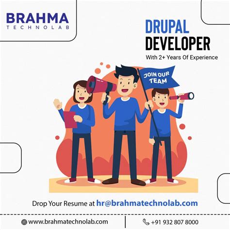 Brahma Technolab On Linkedin Brahmatechnolab Hiring Drupaldeveloper
