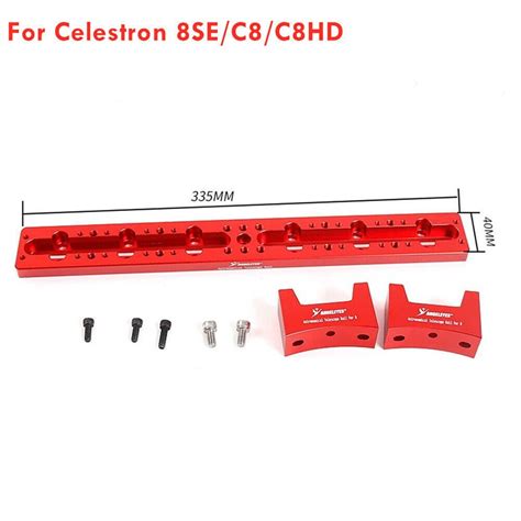 Dovetail Plate Rail Kit For Celestron Telescope C88sec8hd C925925hd