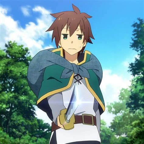 Kazuma Satou Old Anime Anime Guys Manga Anime