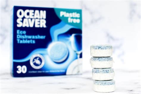 Plastic Free Eco Dishwasher Tablets Oceansaver Green Pear Eco