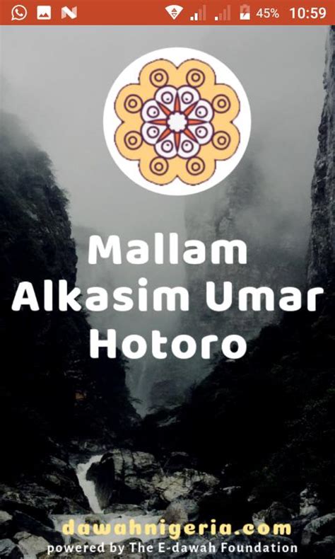 Apk Mallam Alkasim Umar Hotoro Dawahbox Untuk Muat Turun Android