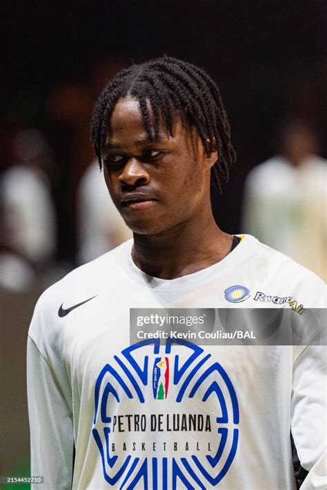 Aginaldo Neto Of The Petroleos De Luanda Looks On During The Game