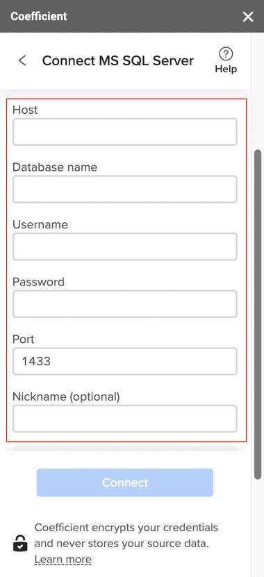 Ms Sql Coefficient