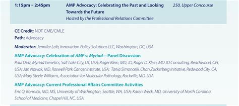 Looking Forward To Our Discussion At Association For Molecular Pathology Amp Annual Meeting