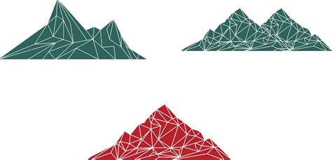 Geometric Mountain Design