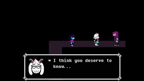 Deltarune Chapter 2 Weird Early Basement Cutscene Youtube