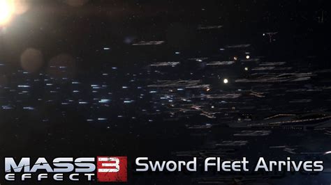 Mass Effect 3 Sword Fleet Arrives At Earth Modded Textures Gemfx