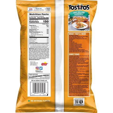 Tostitos Mexican Style 3 Cheese 11oz Artofit