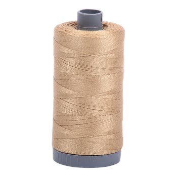 Aurifil 28wt Cotton Thread 750m Blond Beige 5010 Quilt Direct