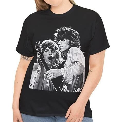 Rolling Stones Mick Jagger Keith Richards Unisex T Shirt Rolling