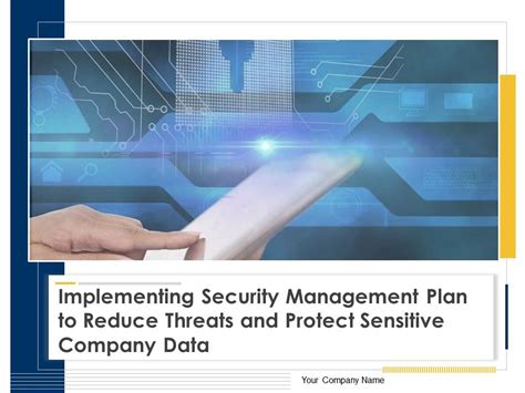 Top 5 Security Plan Templates With Samples And Examples