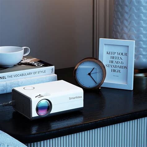 Alukap Small Projector Projector Full Hd Smartphone Video Proyector Home Cinema Color Basic