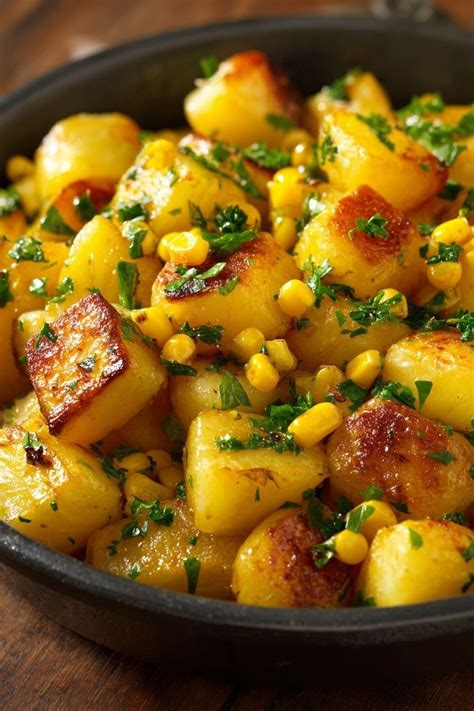 Potato And Corn Recipe A Simple Satisfying Side Dish Must Eat Food
