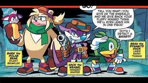 Nack The Weasel Wiki Sonic The Hedgehog Amino