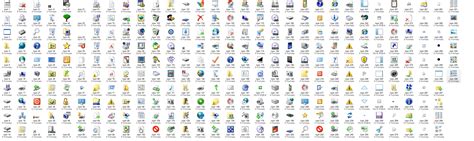Shell What Are The Icons Contained In The Windows 7 Shell32 Dll