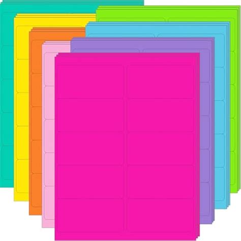 I Tested Colored Labels For Printing My Top Picks For Vibrant And